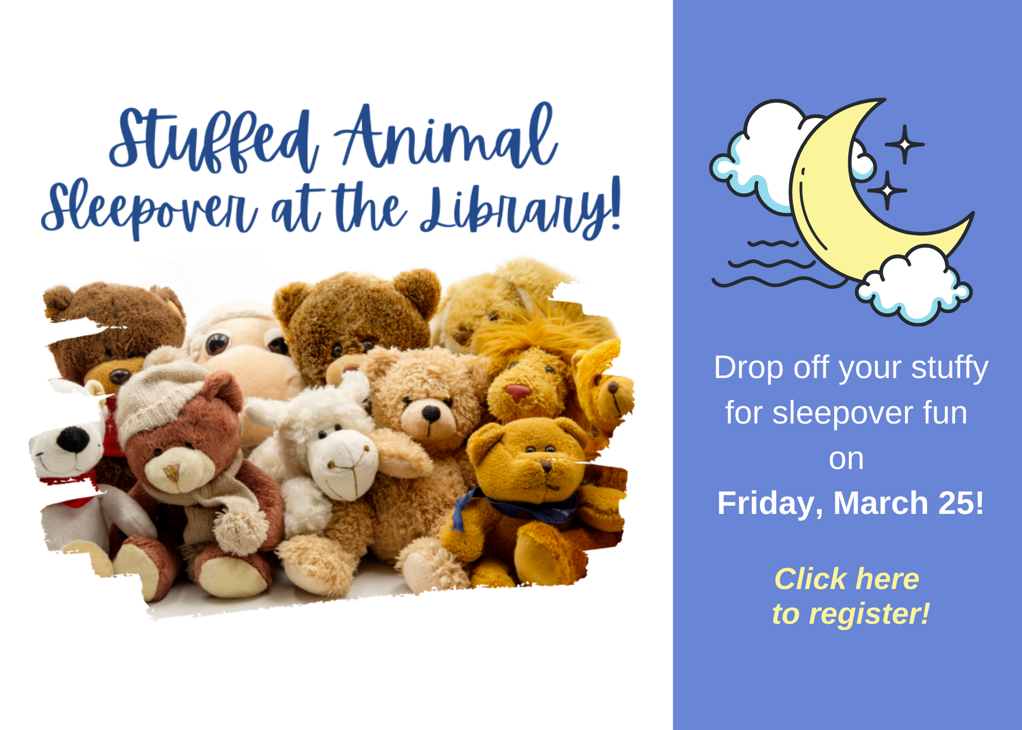 Stuffy Sleepover - THOMAS MEMORIAL LIBRARY